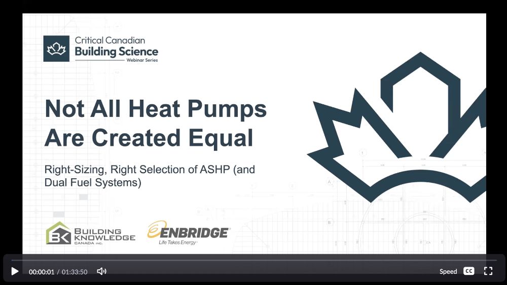 Critical Canadian Building | Video Series | Building Knowledge Canada Inc.